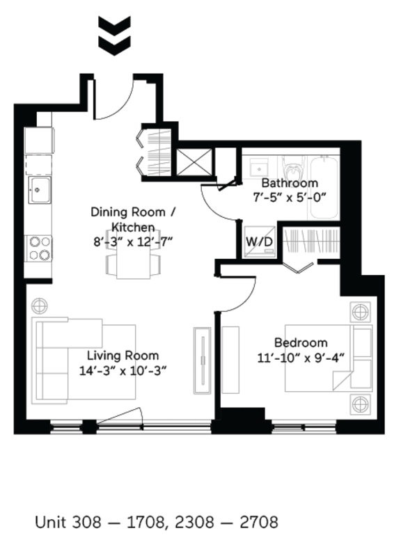 Floor Plans of loop by Claridge in Ottawa, ON