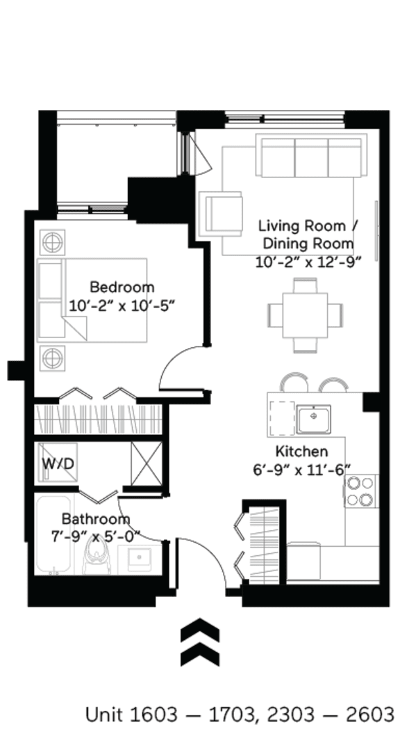Floor Plans of loop by Claridge in Ottawa, ON