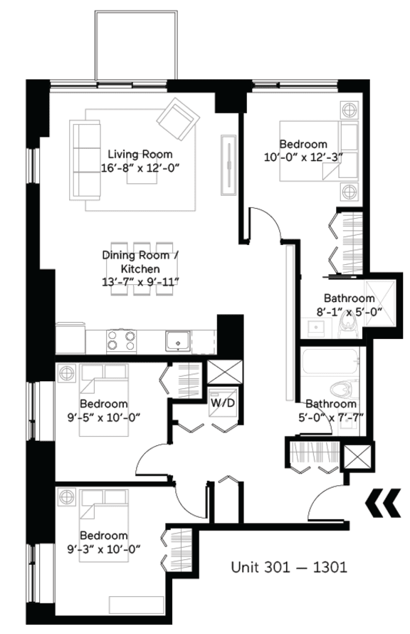 Floor Plans of loop by Claridge in Ottawa, ON