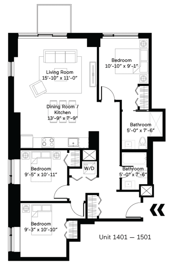 Floor Plans of loop by Claridge in Ottawa, ON