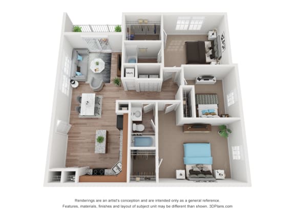 Floor Plans | Meadowridge Apartments