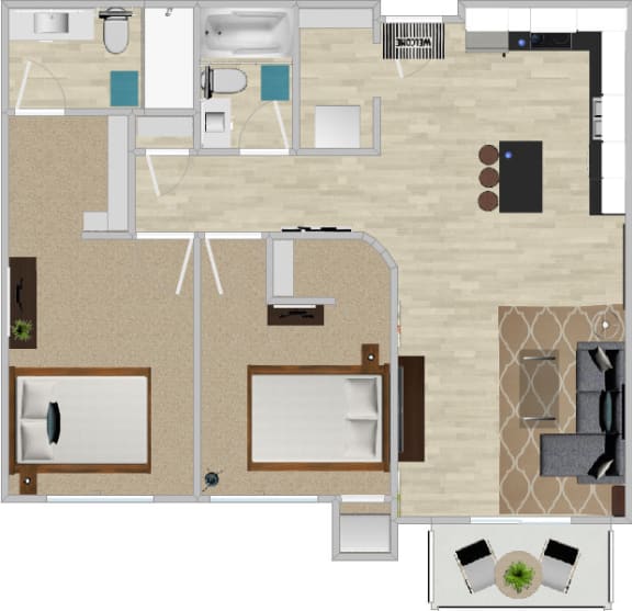 Floor Plans | Vincent Woods Apartments