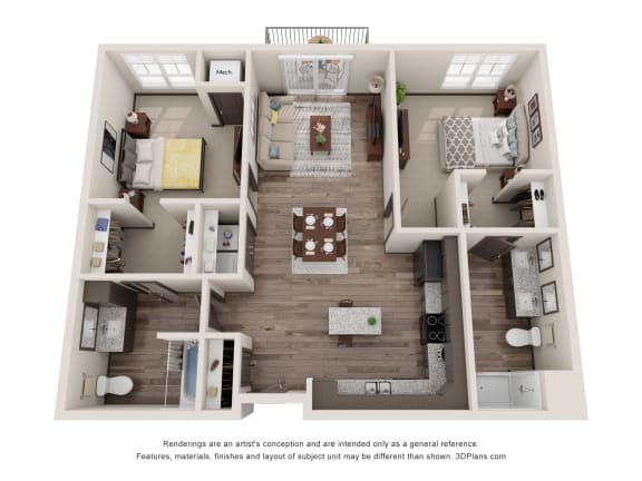 Floor Plans | Vincent Woods Apartments