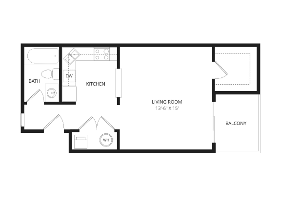Windtree Apartments | Floor Plans | Colorado Springs, CO | Weidner