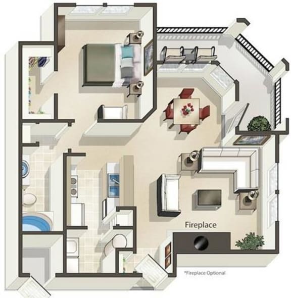 Sycamore Farms Apartments| Floorplans | Oklahoma City, OK | Weidner