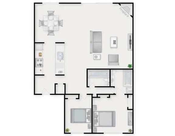 Floor Plans of Parc 3 in Bellevue, WA