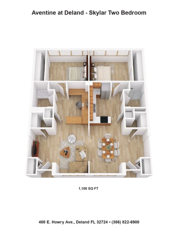 Floor Plans of Aventine at Deland in Deland, FL