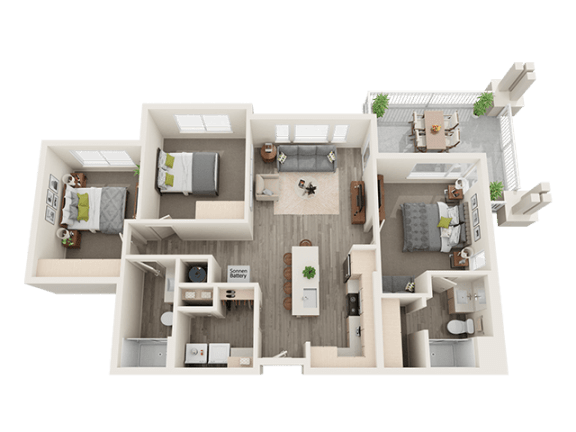Studio, 1, 2 & 3-Bedroom Apartments in Herriman, UT | Soleil Lofts