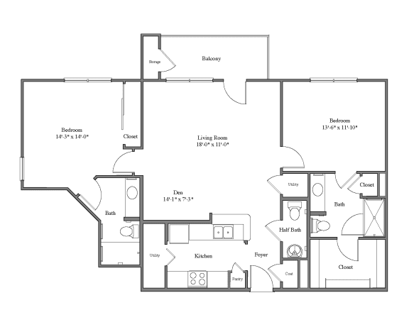 Floor Plans of Emblem Alpharetta in Alpharetta, GA