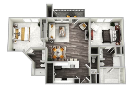 Floor Plans of Emblem Alpharetta in Alpharetta, GA