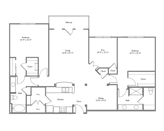 Floor Plans of Emblem Alpharetta in Alpharetta, GA