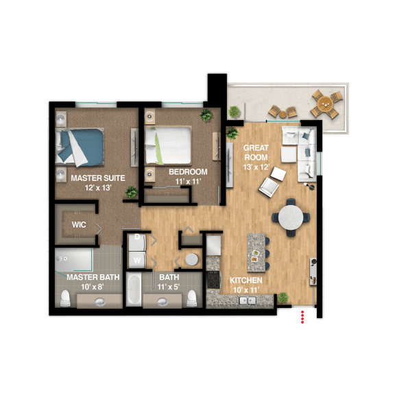 1, 2 and 3 Bedroom Apts. in Daytona Beach, FL | Icon One Daytona ...