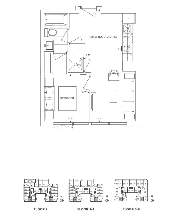 Studio, 1, 2, and 3-Bedroom Apartments Downtown Toronto