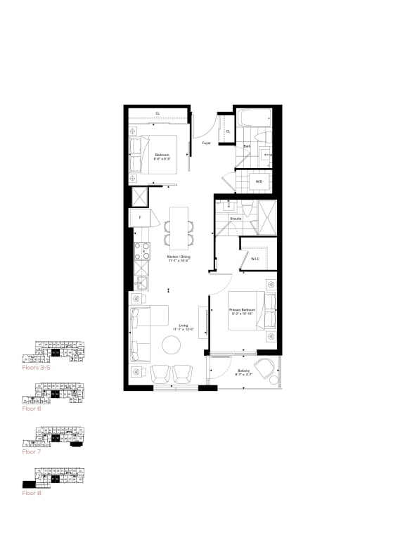 Bachelor/Studio, 1, 2, and 3-Bedroom Apartment Rentals Annex Toronto