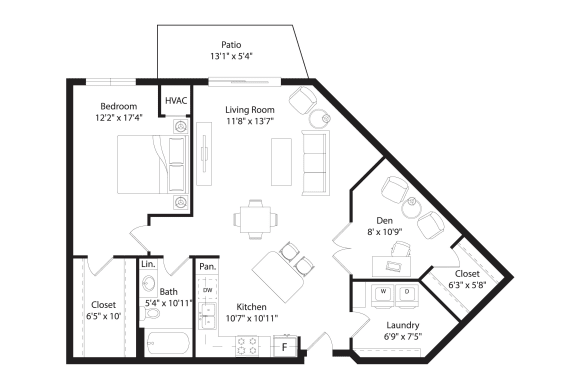 Floor Plans of Quarry Ridge Apartments in Rochester, MN