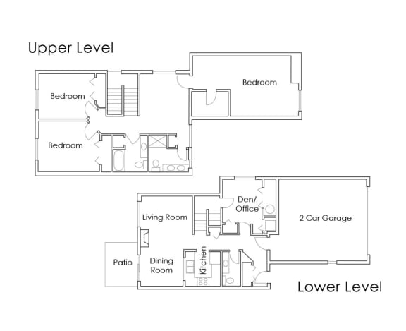 Floor Plans of Avalon Cove Townhomes in Rochester, MN