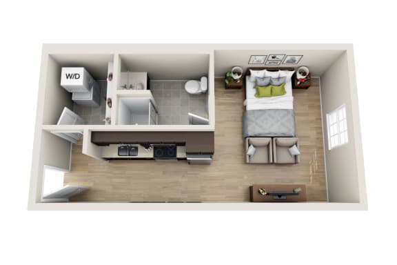 Floor Plans of Cardinal Point Apartments in Grand Forks, ND