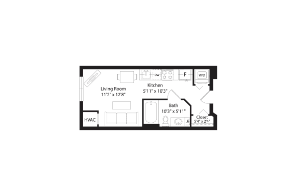 Floor Plans of Quarry Ridge Apartments in Rochester, MN