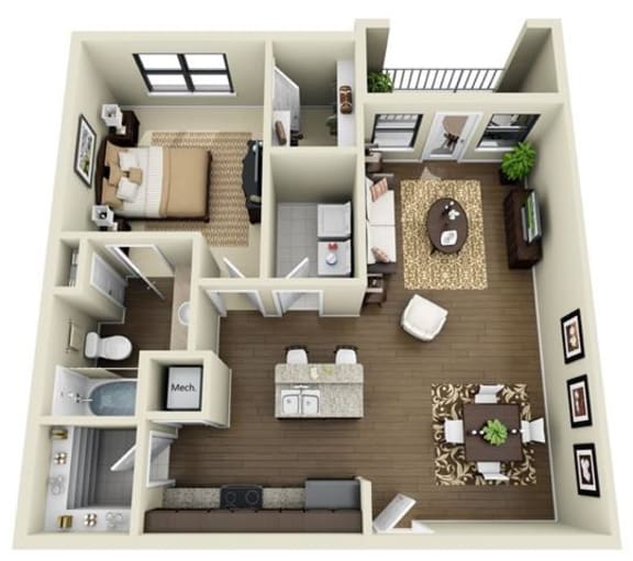 Floor Plans of The Atlantic McKinney Ranch in McKinney, TX