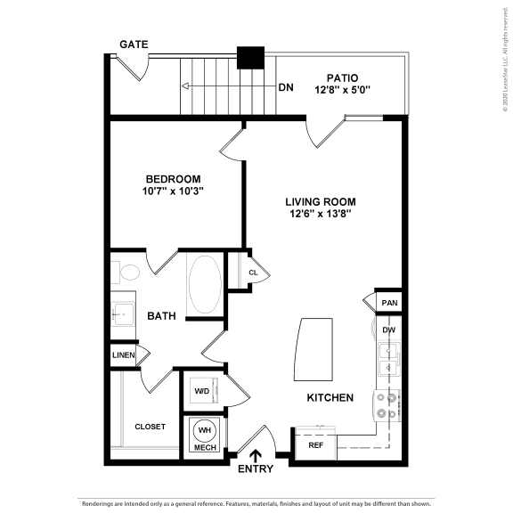 Floor Plans of Midtown 205 in Charlotte, NC