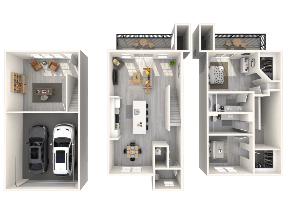 Floor Plans of Zone Westgate in Glendale, AZ