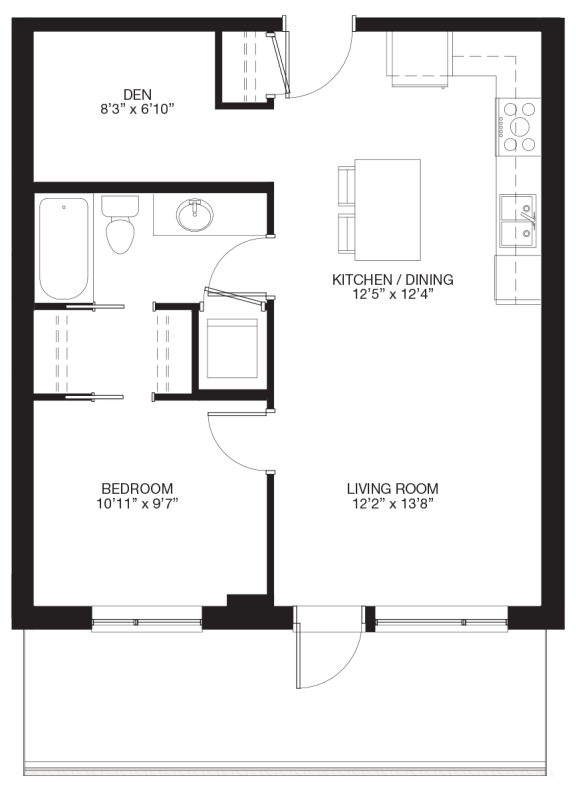 Floor Plans of Shawnessy Station in Calgary, AB