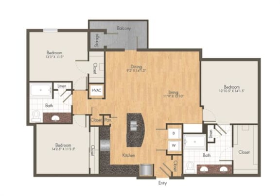 Floor Plans of Retreat at Shadow Creek Ranch in Houston, TX