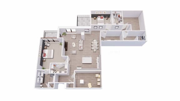 Studio, 1, 2 & 3-Bed Apartments in South St Louis | Tesson Ridge