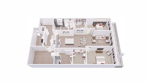 Studio, 1, 2 & 3-Bed Apartments in South St Louis | Tesson Ridge