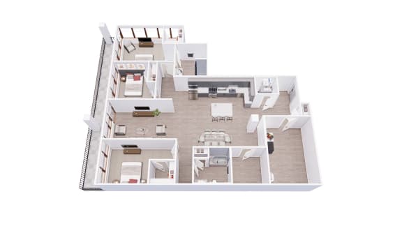 Studio, 1, 2 & 3-Bed Apartments in South St Louis | Tesson Ridge