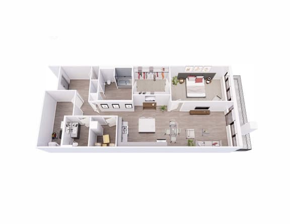 Studio, 1, 2 & 3-Bed Apartments in South St Louis | Tesson Ridge