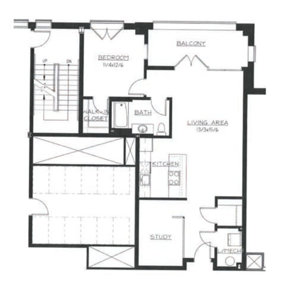Studio, 1 & 2 Bedroom Apartments in South Side Flats | The Flats at ...