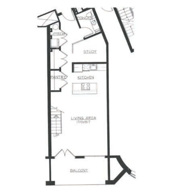 Studio, 1 & 2 Bedroom Apartments in South Side Flats | The Flats at ...