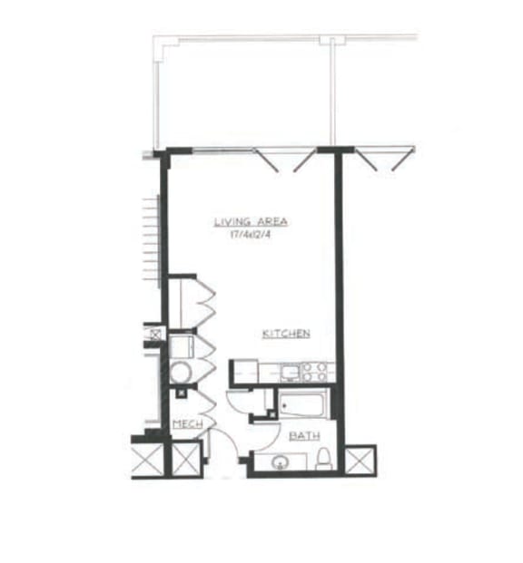 Studio, 1 & 2 Bedroom Apartments in South Side Flats | The Flats at ...