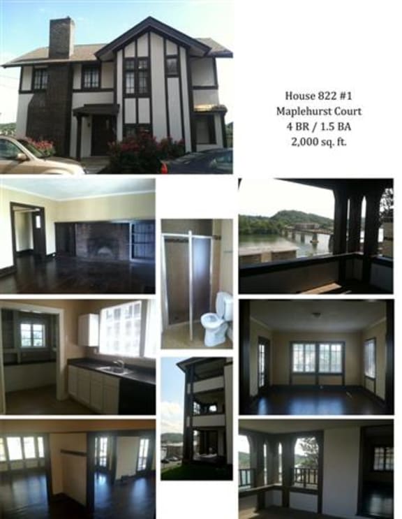 Floor Plans of Maplehurst in Knoxville, TN