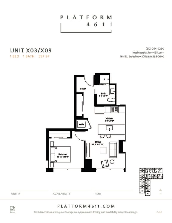 Elevated Living in Uptown Chicago | Luxury Floor Plans at Platform 4611
