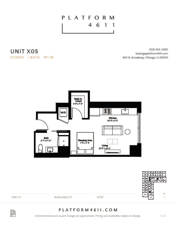 Elevated Living in Uptown Chicago | Luxury Floor Plans at Platform 4611