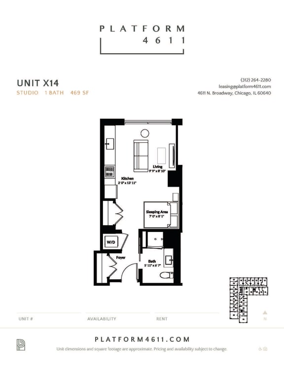 Elevated Living in Uptown Chicago | Luxury Floor Plans at Platform 4611