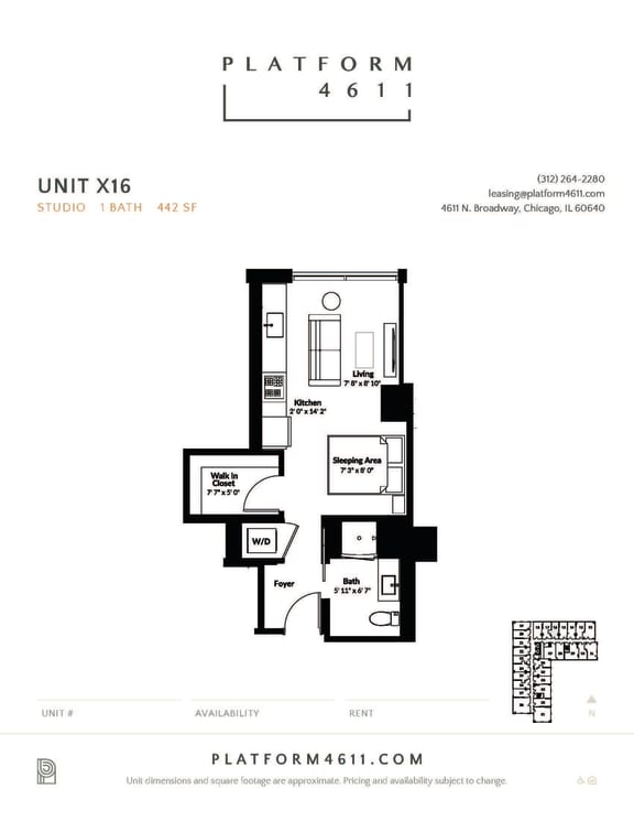 Elevated Living in Uptown Chicago | Luxury Floor Plans at Platform 4611