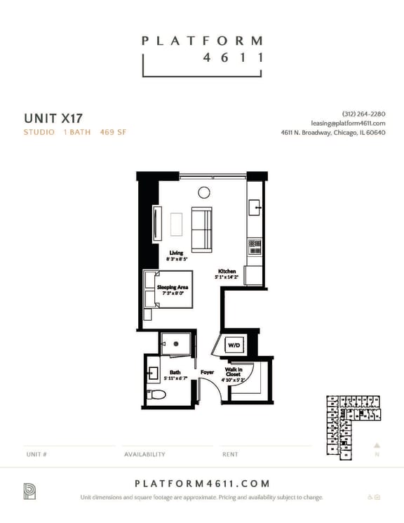 Elevated Living in Uptown Chicago | Luxury Floor Plans at Platform 4611