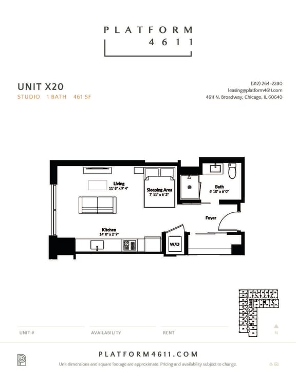 Elevated Living in Uptown Chicago | Luxury Floor Plans at Platform 4611