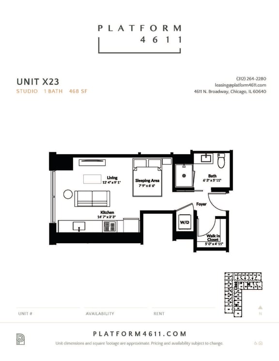 Elevated Living in Uptown Chicago | Luxury Floor Plans at Platform 4611