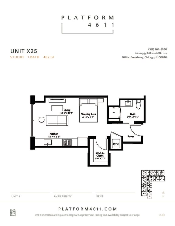 Elevated Living in Uptown Chicago | Luxury Floor Plans at Platform 4611