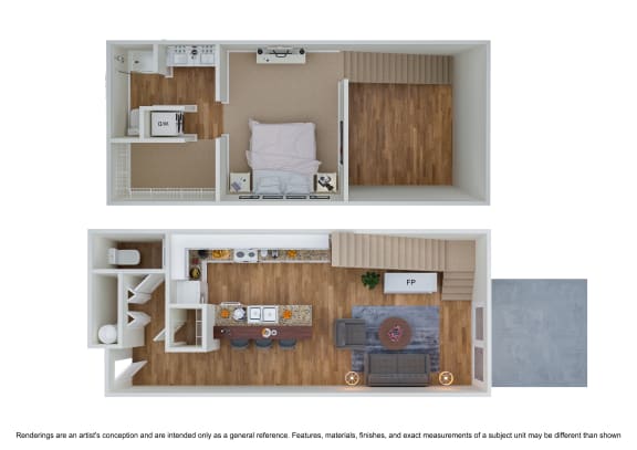 Floor Plans of Storyboard on Ramada in Collinsville, IL