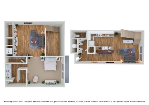 Floor Plans of Storyboard on Ramada in Collinsville, IL