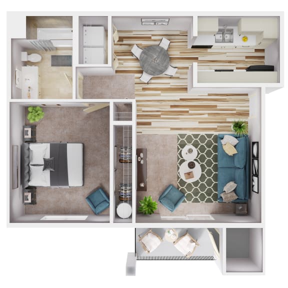 Floor Plans of Creston Point in Seattle, WA