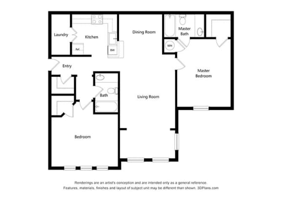 Floor Plans of Sycamore Ridge in Gainesville, GA