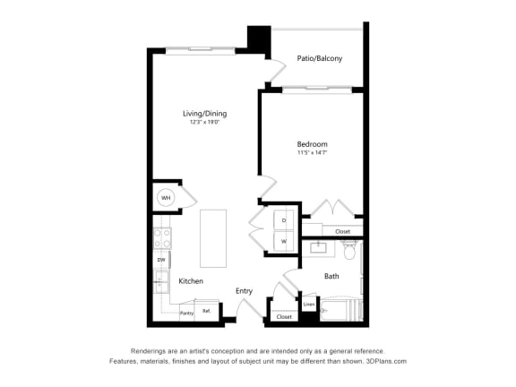 1, 2 & 3 Bedroom 55+ Apartments in Phoenix | Casa Azure 55+ Apartments