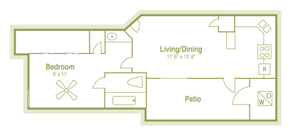 Floor Plans of Bandera Crossing in San Antonio, TX