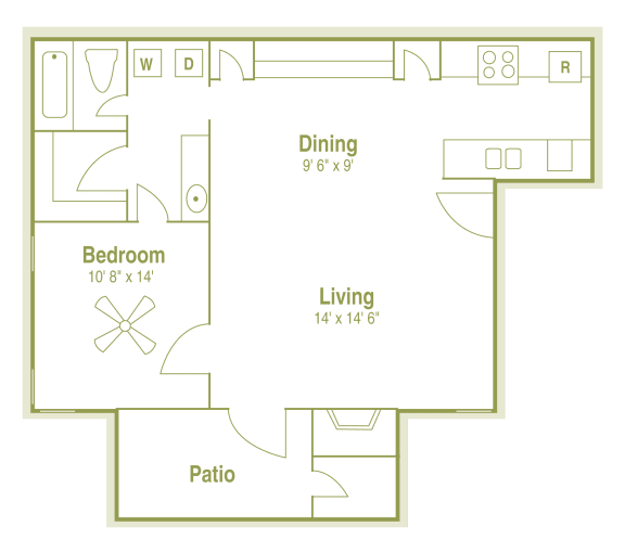 Floor Plans of Bandera Crossing in San Antonio, TX